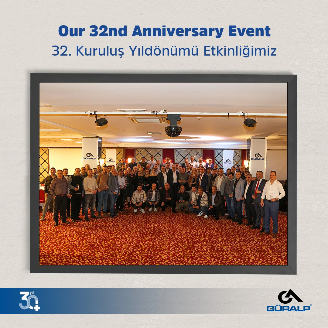 Güralp Crane Celebrated its 32nd Anniversary - Güralp Vinç